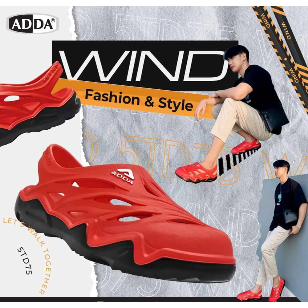 ADDA รองเท้าหัวโต รุ่น 53301 สีขาว ไซส์ 7-10 - minlong8 - ThaiPick