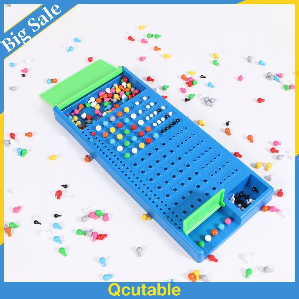  Best selling QCUTABLE Family Funny Puzzle Game Code Breaking Toy Mastermind Intelligence Game 