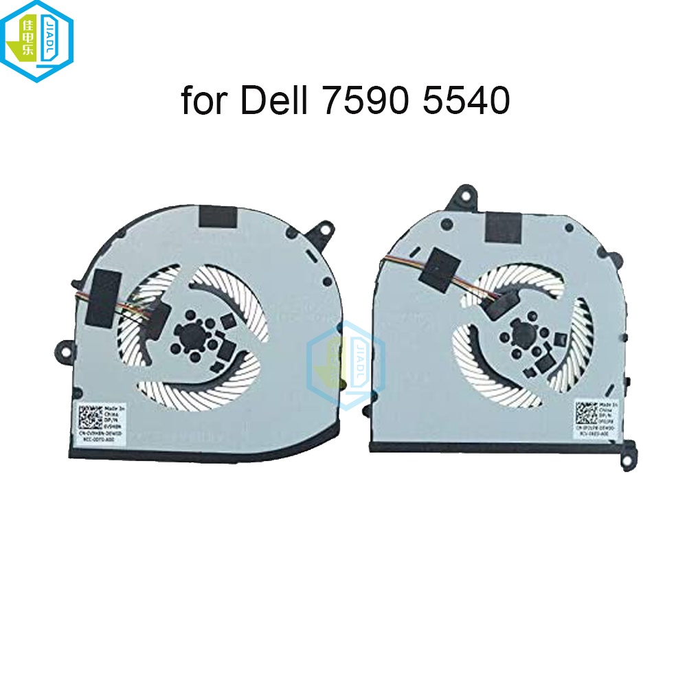 Notebook processor cooling fans for Dell XPS 15 7590 Precision 5400 ...