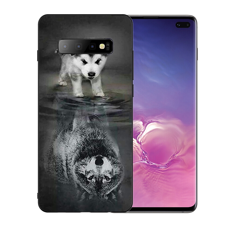 เคสโทรศัพท์มือถือลายสุนัขฮัสกี้น่ารักสําหรับ Samsung Galaxy S20 Ultra ...