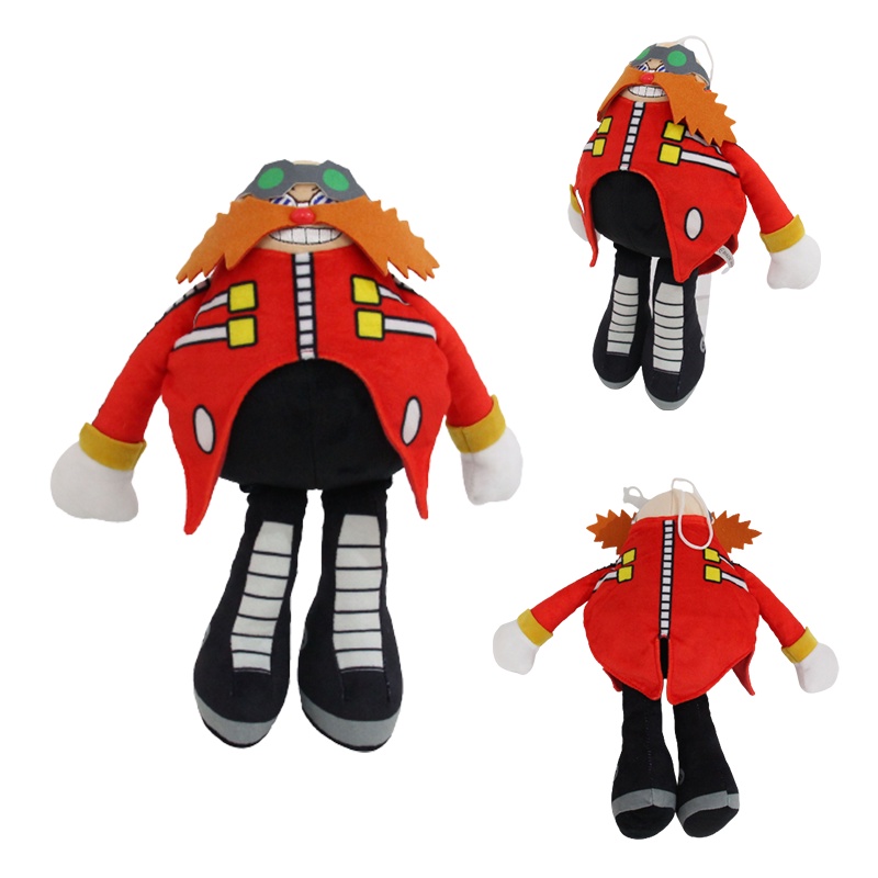 New 30cm Sonic the Hedgehog Basic Plush Classic Dr Eggman Plush Kids ...