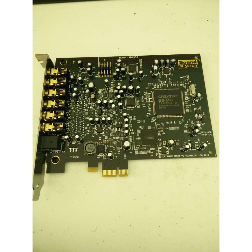 Sound Card Sound Blaster Audigy Rx Creative SB 1550 | Shopee Thailand