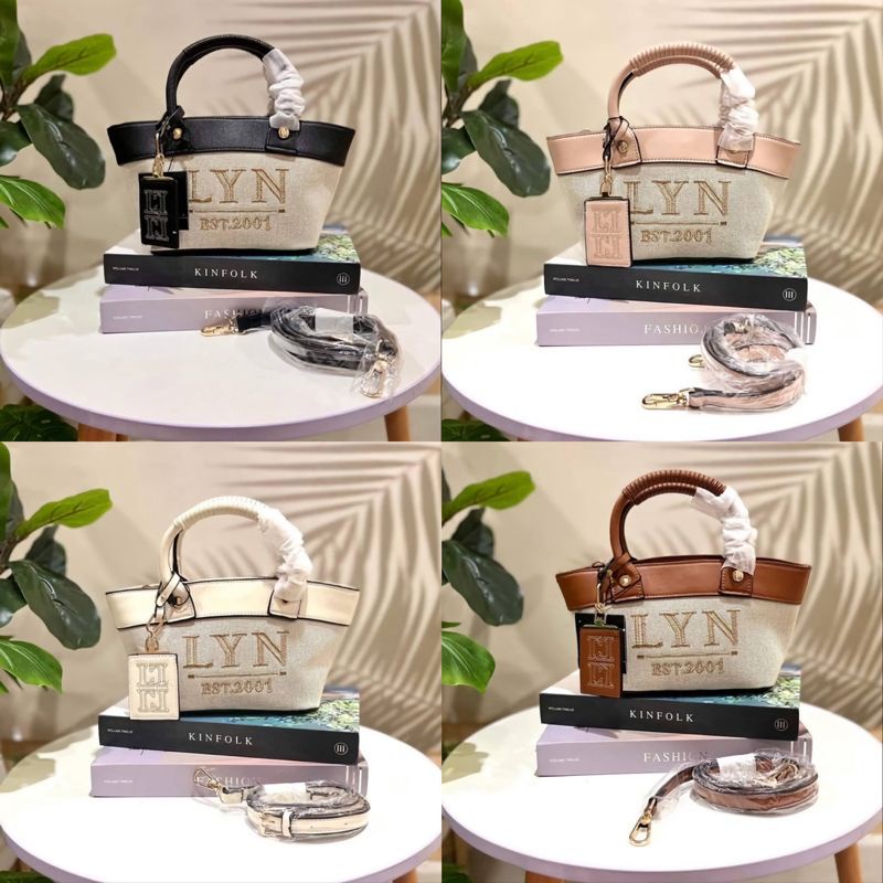 พร้อมส่ง ???????????? Bastille Tote s bag คลอใหม่ กระเป๋า LYN สะพายข้างทรงถือสายหนัง งานแท้ ...