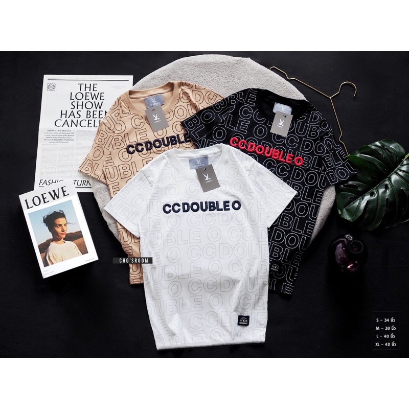 พร้อมส่ง เสื้อยืด ccoo ซีซีดับเบิ้นโอ งานปัก ลายน้องใหม่ - 89fashion ...