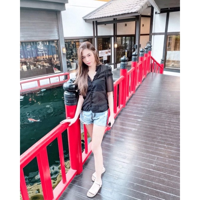 LYNAROUND ผ้าชีฟองดำ - fashionpw - ThaiPick