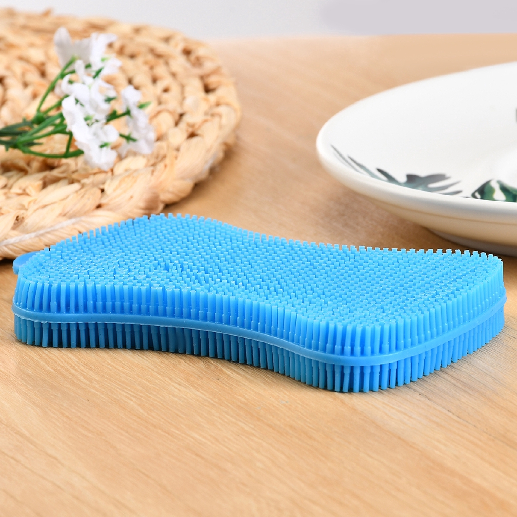 Silicone kitchen sponge 4 units antibacterial for sink multipurpose ...