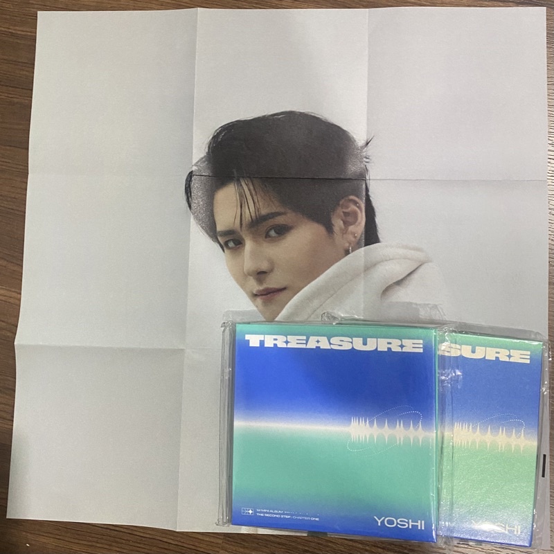 พร้อมส่ง อัลบั้มเปล่า TREASURE 1st MINI ALBUM THE SECOND STEP CHAPTER ONE YOSHI โยชิ Ver ...
