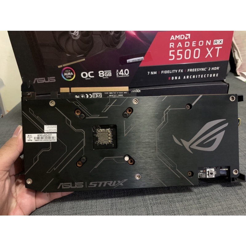 Asus AMD RX5500XT Strix 2 Fan มือสอง ประกันถึง 26623 - pongmusic - ThaiPick