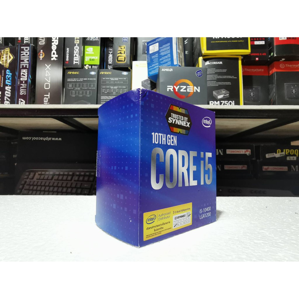 ซีพียู(CPU) intel core i5 10400 (socket 1200) | Shopee Thailand
