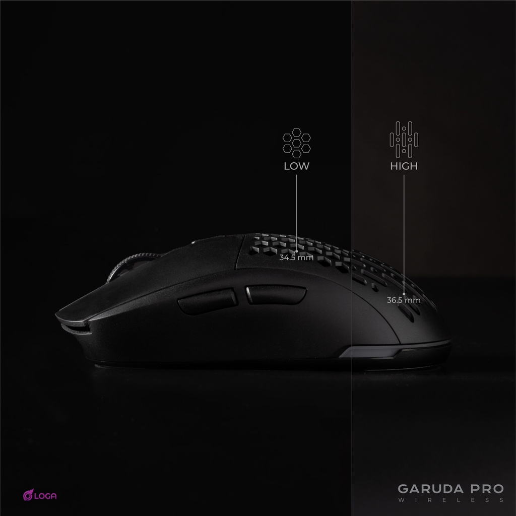 LOGA Garuda PRO wireless gaming mouse - logathailand - ThaiPick