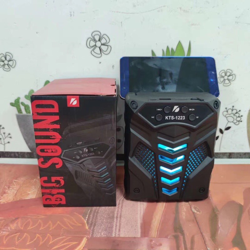 ลำโพงบลูทูธ ลำโพง ลำโพงBluetooth KTS-1223 wireless speaker 3 นิวเครื่อง ...