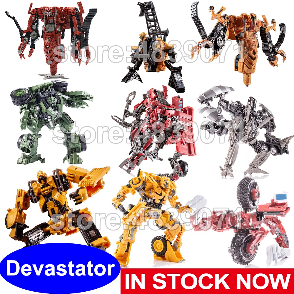 หม้อแปลงaoyi Action Figure Toys SS Devastator TF5 Metal Overload ...