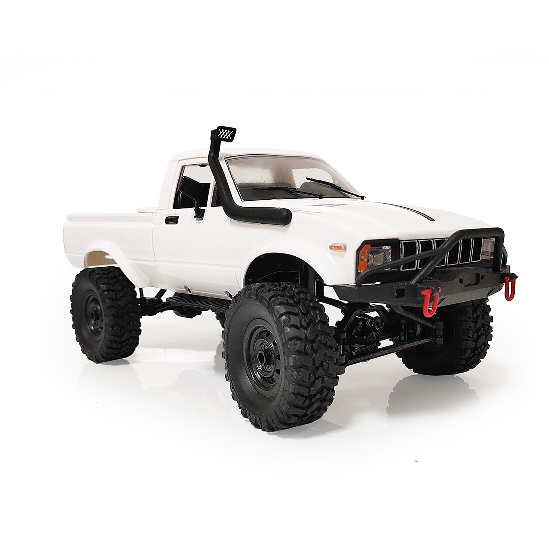 WL C24 1/16 4WD DIY Assembly Offroad Vehicle Climbing Model Car White ...