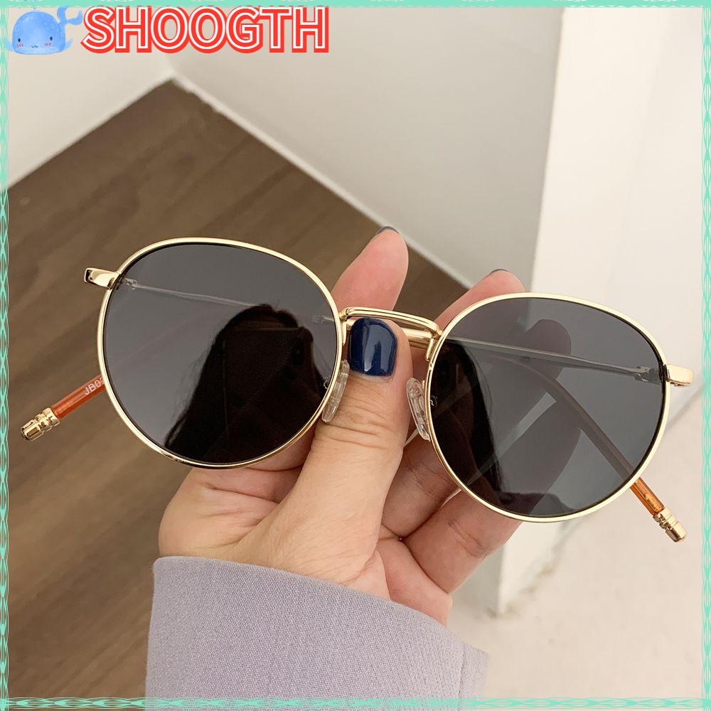 Shoogth แว่นตากันแดด UV400 กรอบโลหะ สําหรับผู้หญิง ผู้ชาย - shoogii.th - ThaiPick