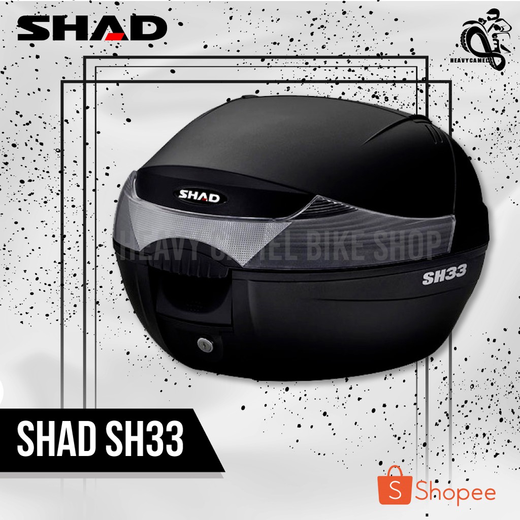 ลดสูงสุด 200- ใช้โค้ด 9U2ZA75 กล่องท้าย SHAD SH33 ขนาด 33 ลิตร เก็บหมวก ...