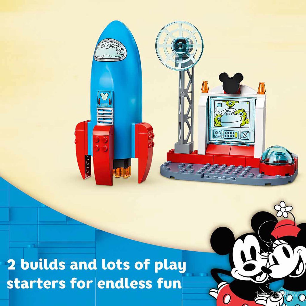 【จุด】LEGO® Mickey & Friends 10774 Mickey Mouse & Minnie Mouse's Space ...