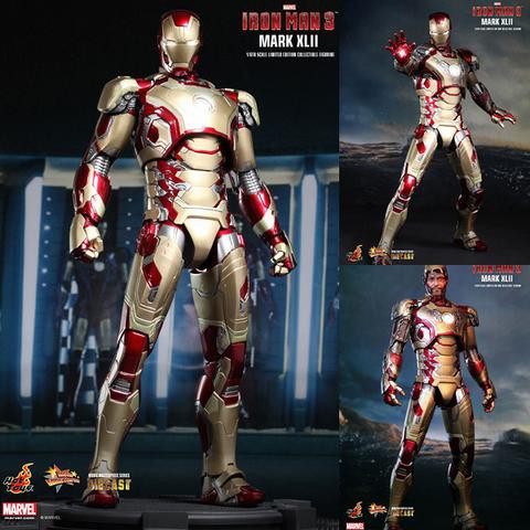 HOT TOYS IRONMAN MARK XLII MK42 DIECAST โมเดลไอออนแมนมาร์ค42 ไอร่อนแมน ...