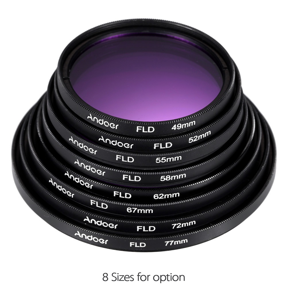 Andoer 52mm UVCPLFLDND Lens Filters Kit for Camera with Photography ...