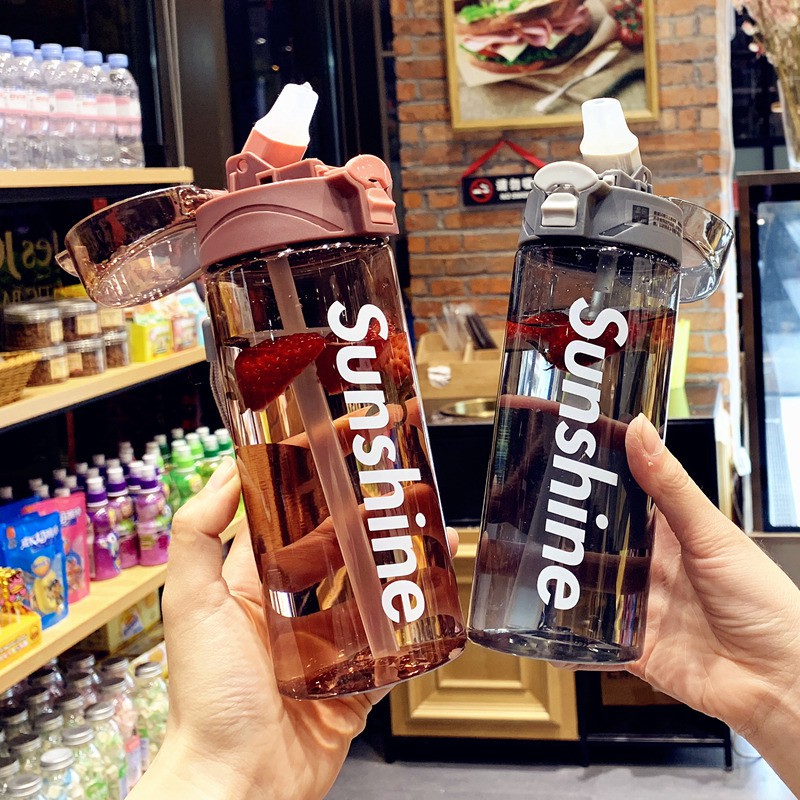 BC babycare 1Pcs 240ml Baby Dual-use Sippy Straw Cups Tritan Training Cup Kids Sports Plastic ...