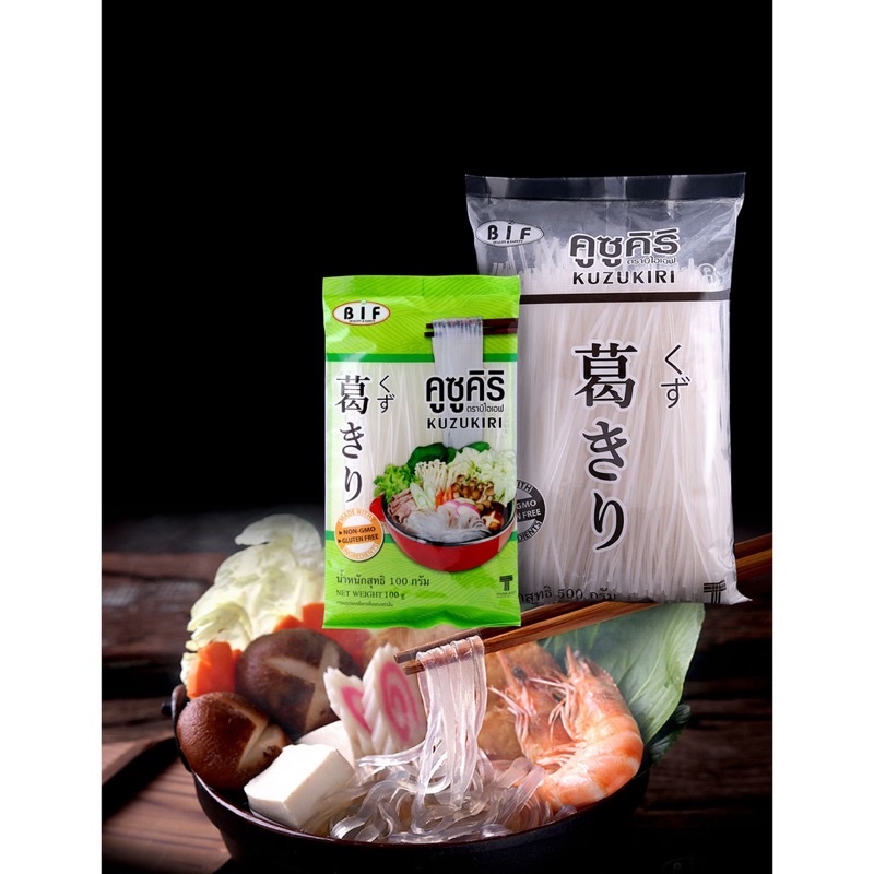 วุ้นเส้นญี่ปุ่นคูซูคิริ100กรัม-เส้นเหนียวหนึบแบบโมโม่ - nora_chu - ThaiPick