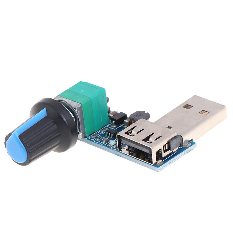 1Pc 5V To 12V USB Fan Speed Controller Switch Fan Speed Regulator ...