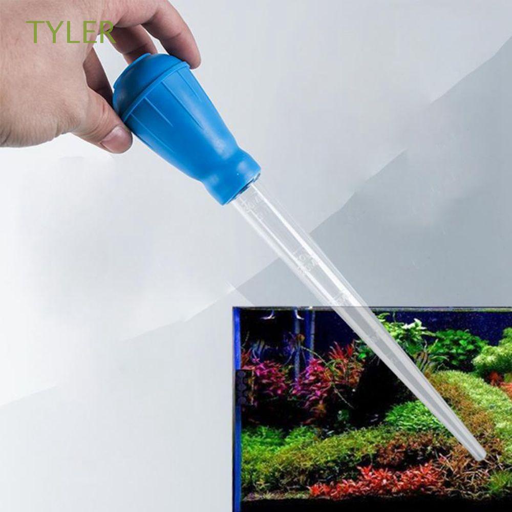 TYLER Manual Aquarium Tank Pipette Silicone Cleaning Tools Fish Tank ...