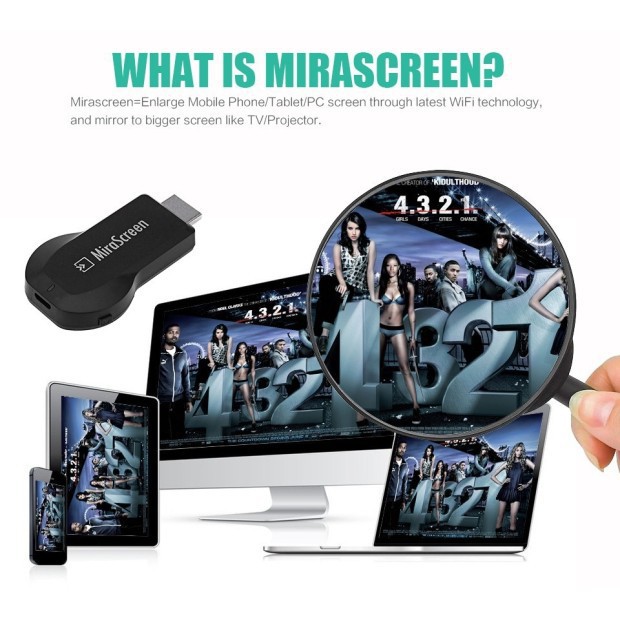 ORIGINAL MiraScreen Phone Mira Screen Pembesar Skrin Telefon Pintar Ke ...