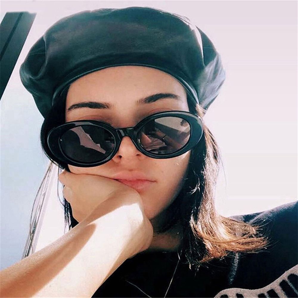 Lilac Fashion Retro Oval Sunglasses Uv400 Small Frame Womens Sunglasses