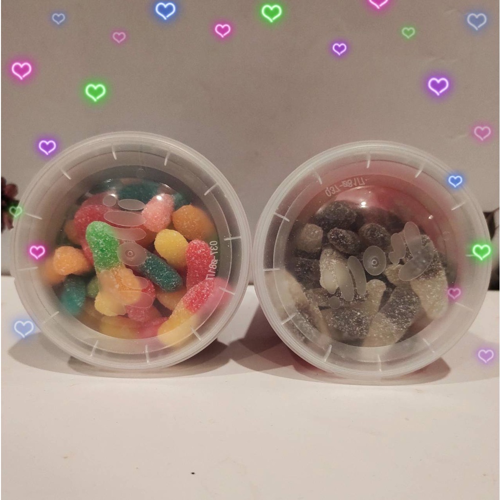 เยลลี่ทรอลี่ เยลลี่งู เยลลี่โคล่า Trolli Brite crawlers Gummi Candy ...