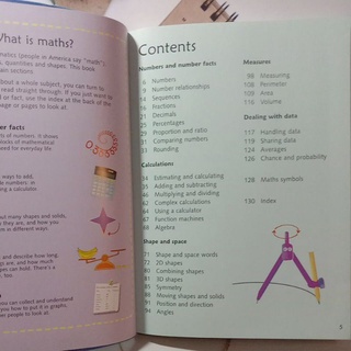 Junior Illustrated Maths Dictionary (Usborne Dictionaries) | Shopee ...