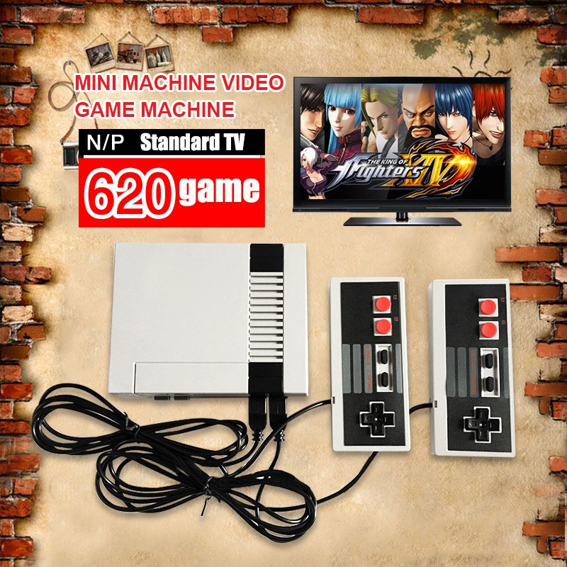 เกมคอนโซล：Retro Nintendo 620in1 Video Game Ultra Mini Home TV 8bit SNES ...