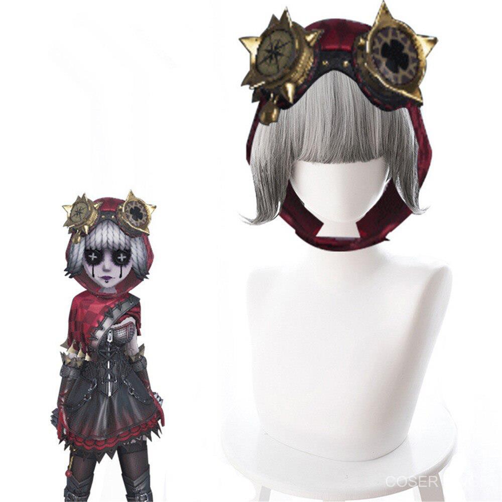 พร้อมส่งGame Identity V Cosplay Wig Tracy Reznik ชุดคอสเพลย์ props วิก ...