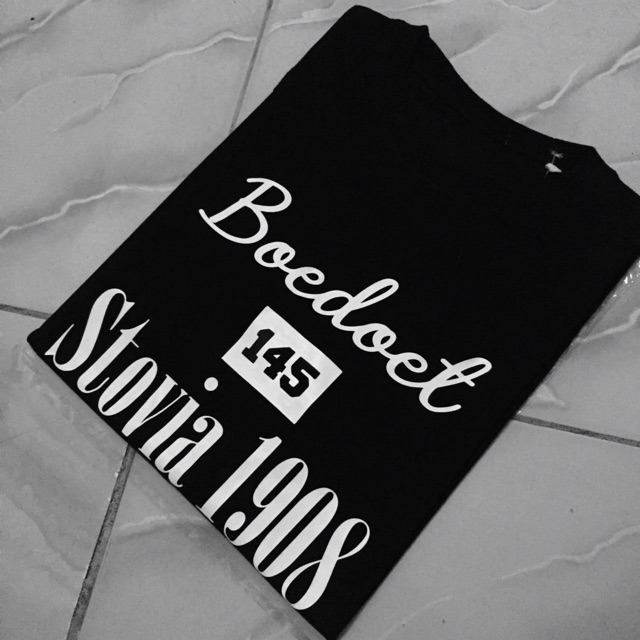 Boedoet เสื้อยืด 145 Stovia 1908 - customsupply.th - ThaiPick