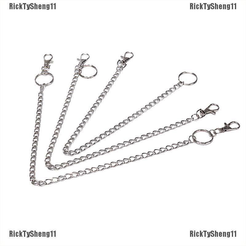 COD RTSPunk Extra Long Hipster Key Wallet Belt Ring Clip Chain keychain ...