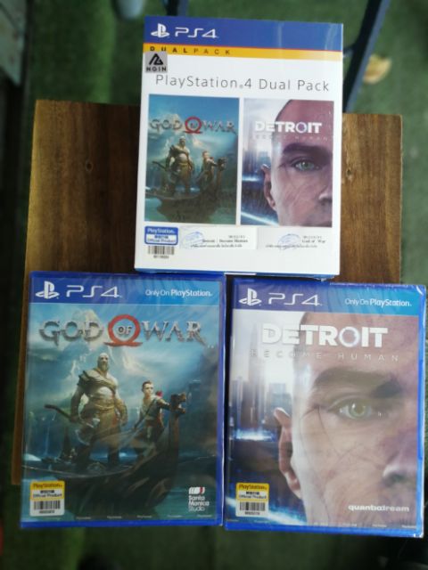 PS4 DUALPACK God of War & Detroit : Become Human - heangz - ThaiPick
