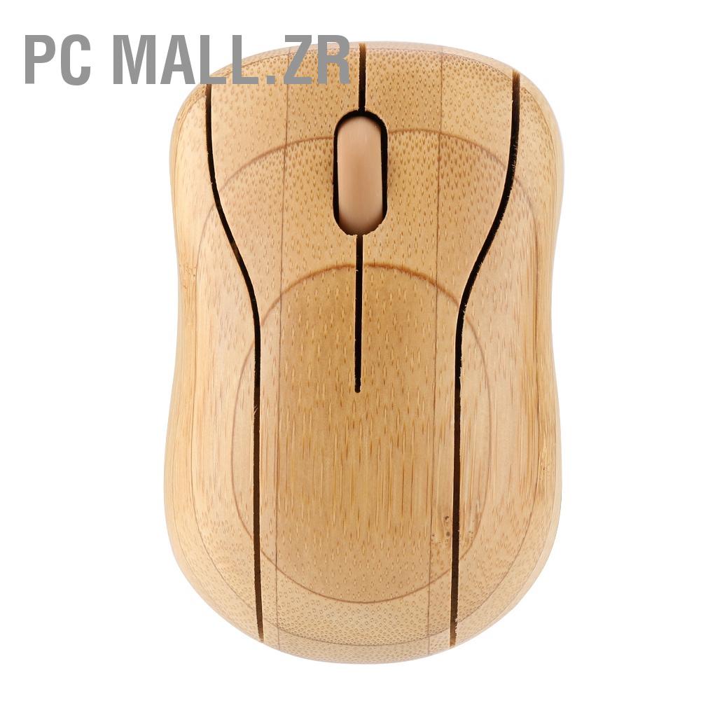 แป้นพิมพ์ Wireless Ultra-Thin Bamboo Wooden Keyboard Mouse Comb ...
