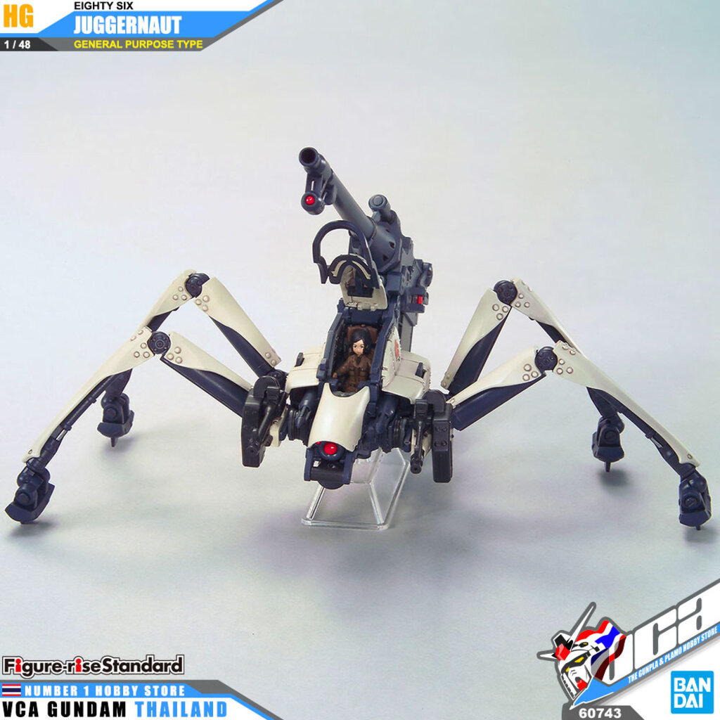 BANDAI 86 EIGHTY SIX HIGH GRADE HG 1/48 JUGGERNAUT GENERAL PURPOSE TYPE ...