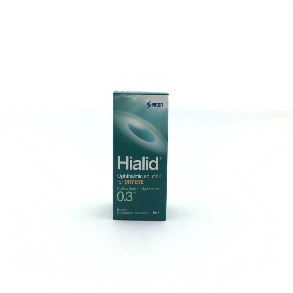 Hialid 0.1 ไฮอะลิด น้ำตาเทียม หยอดตา ไฮอะลิด 5 ml. EYE DROP FOR DRY EYE แท้100 ฉลาก อย ไทย Exp ...