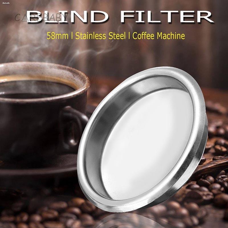Stainless Steel Blind Filter Coffee Machine Maker Backflush Back Flush ...
