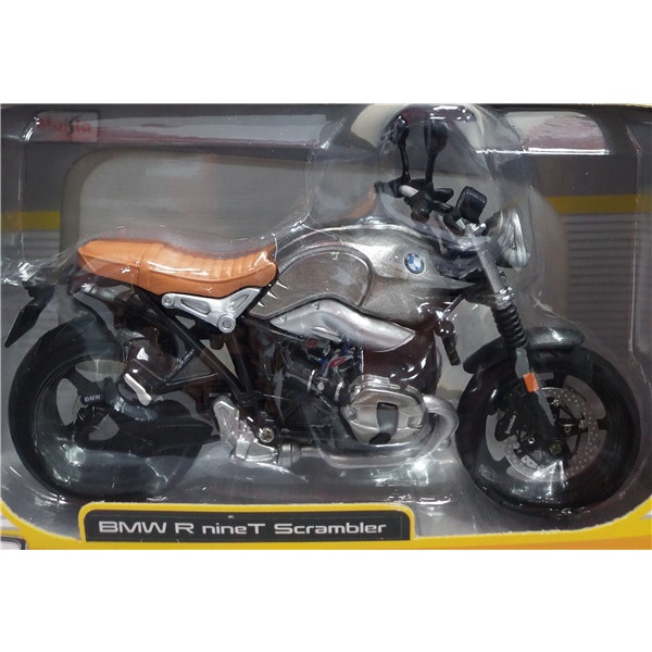 Ins1 12 BMW Latte BMW R nineT Scrambler รถสปอร์ต โลหะอัลลอยด์ โมเดลรถ ...