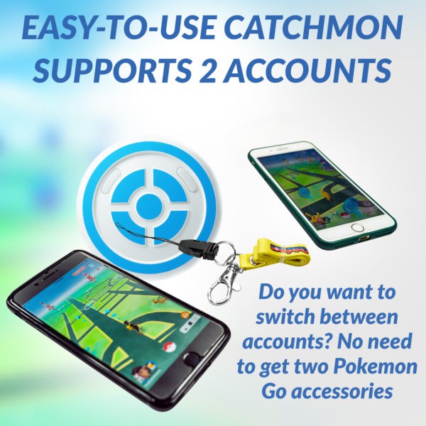 พร้อมส่ง มอนส์เตอร์ จับโปเกม่อน Pokemon GO Dual catch mon Two IDs are available with dual ...