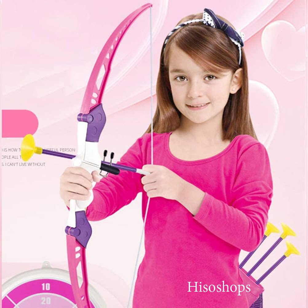 Archery Set ชุดธนูของเล่น สีชมพูสุดสวย สำหรับหนูๆทุกเพศทุกวัย ...