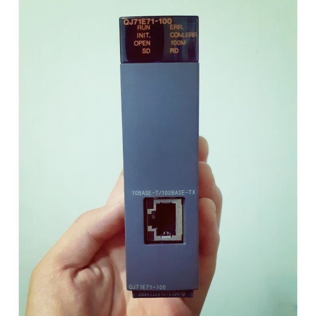 QJ71E71-100 โมดูล Ethernet PLC Mitsubishi Q Series มือสอง - ohmsittinon ...