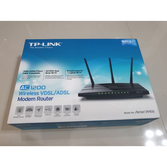 TP-Link AC1200 wireless VDSL/ADSL Modem Router - alljelalcohol - ThaiPick