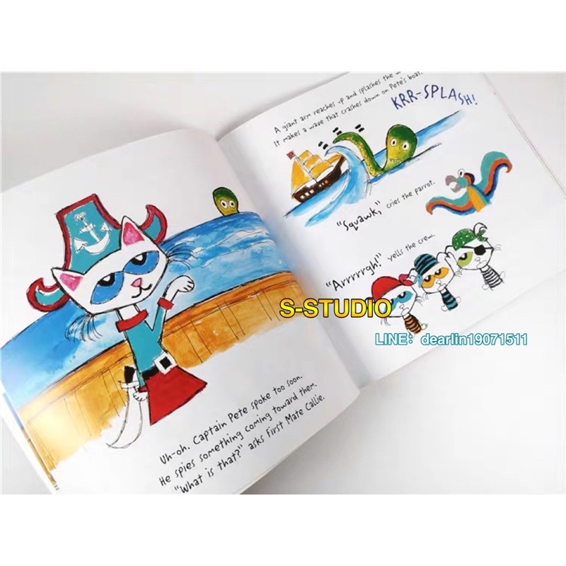 Pete The Cat 12 Mini-Books หนังสือหัดอ่านภาษาอังกฤษ I can read Pete the ...