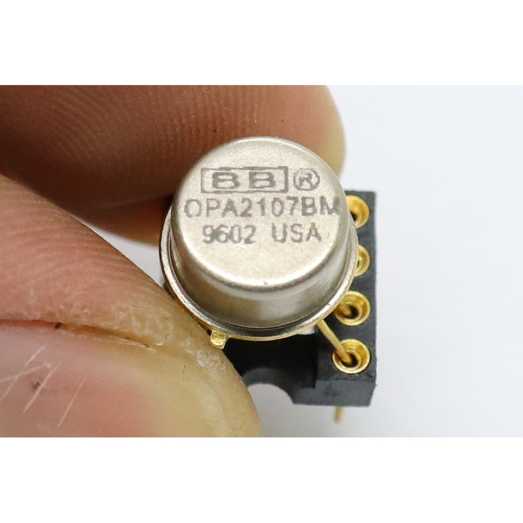 Dual OP-AMP ออปแอมป์ OPA2107BM ตัวถังเหล็ก ผลิตที่ U.S.A. ของแท้ พร้อม ...