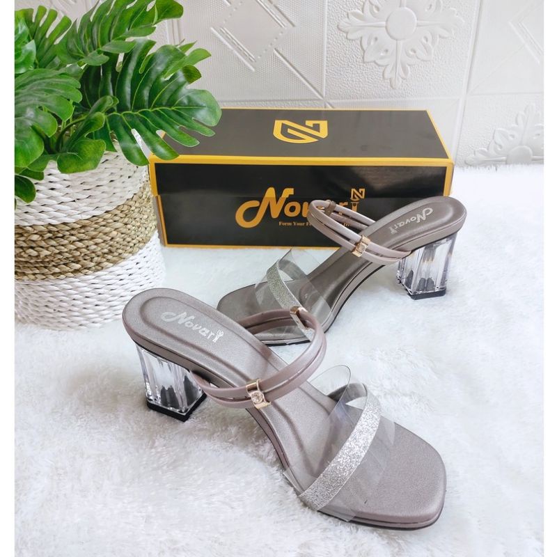 Novaris ล่าสุด รองเท้าส้นแก้ว สําหรับผู้หญิง H05 - lapakshoes17m2.th ...