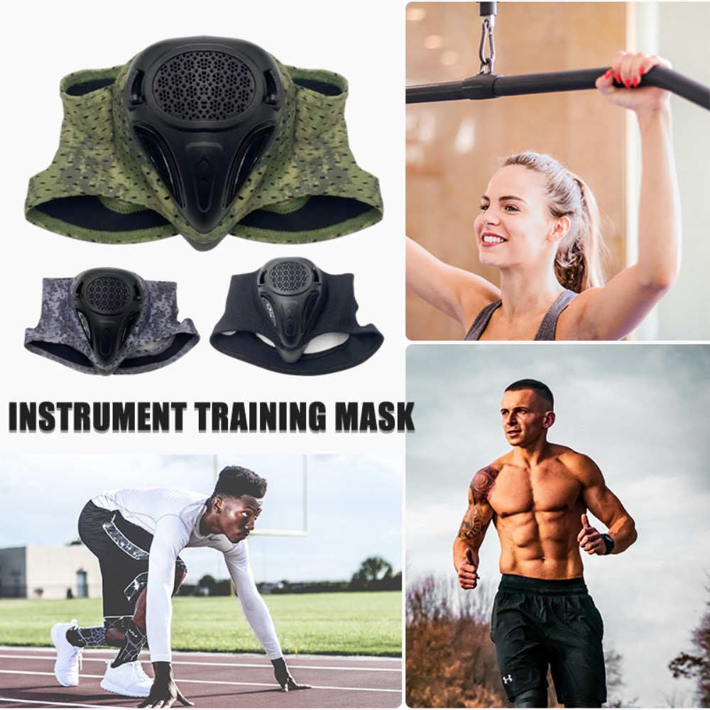 Ready Workout MASK Simulate High Altitudes for Breathing Running Cardio ...