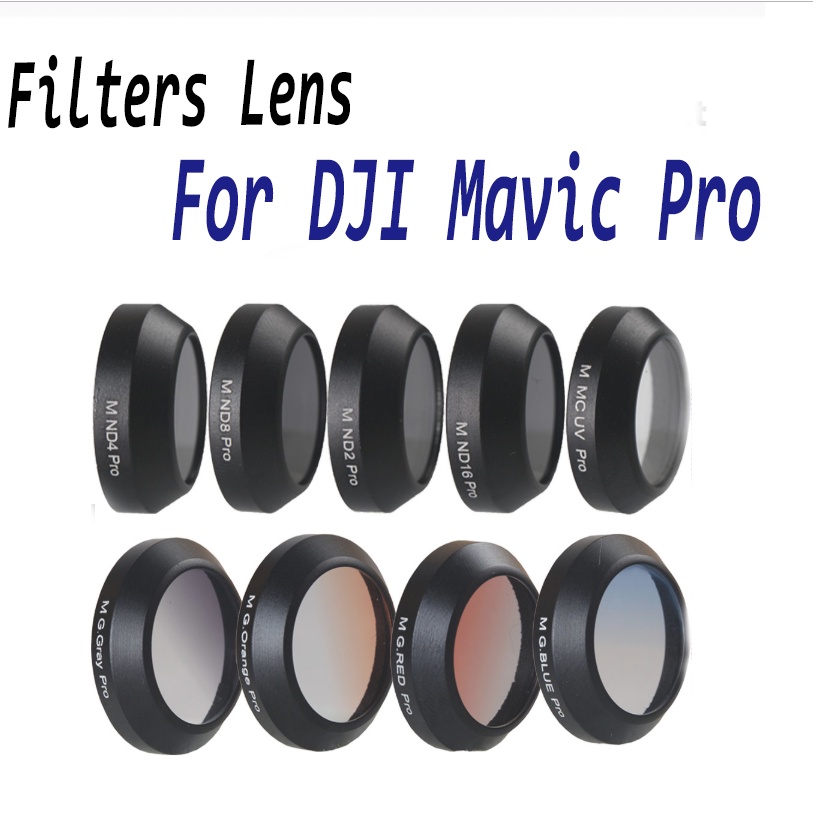 Uv Cpl Nd8 Lens Filters For Dji Mavic Pro Drone Camera Neutral Density ...
