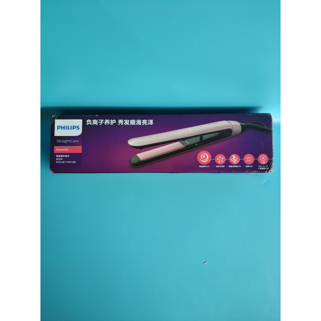 ตรงแผ่นหนีบไฟฟ้าม้วนผมติดตรงไอออนลบ378ม้วน ฟิลิปส์คู่BHS ให้ความชุ่ม ...